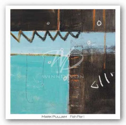 Fish Pier I by Mark Pulliam Art Print – First Art Source