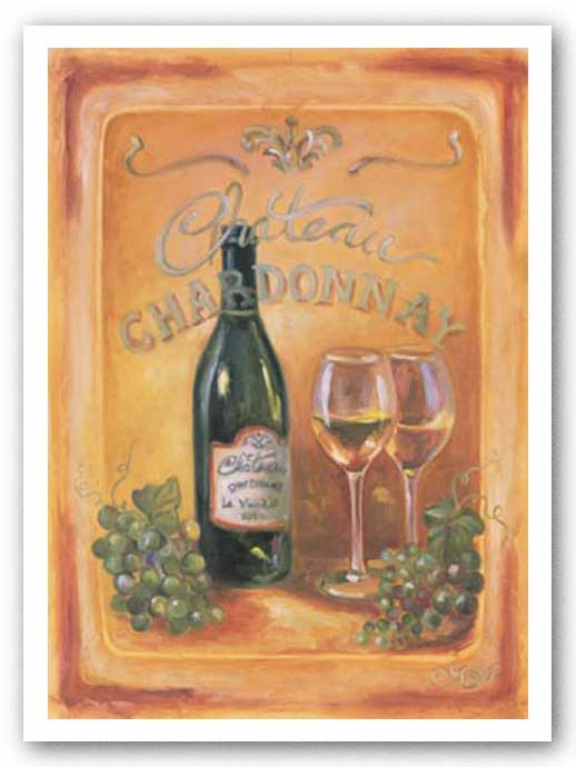 Chateau Chardonnay by Shari White Art Print – First Art Source